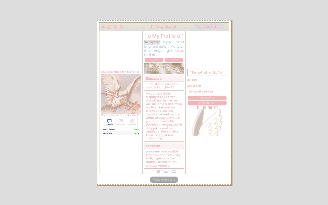 SeraphimT33th's Art Commissions